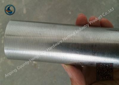 Cina Acciaio inossidabile Vee Profile Wire Screen/Vee Wire Wrapped Screen Tube in vendita