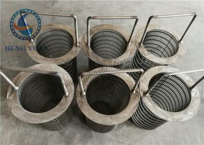 China ISO9000 Rotary Screen Drum Wedge Wire Slot Screen FIter For Dewatering Systems for sale