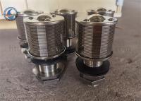 China Hastelloy Water Filter Nozzle Wedge Wire Screen Pipe Strainer using for sale