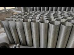 Filtro em caixa do punho de Johnson Wire Screen Basket With da cunha