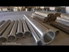 Ss 316l 60.4mm Diameter Wedge Wire Screen Tube 0.4mm Slot