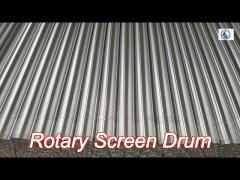 wire wound tube rotary screen drum stainless steel 316l inside filter backwasher