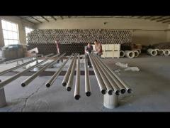 Stainless Steel 316L 0.5mm Slot Wedge Wire Oil Screen Pipe