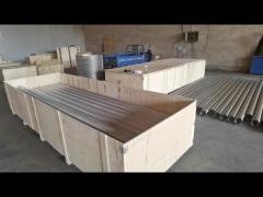 V Shaped Slots Johnson Stainless Steel Screen With 222 Flange And Hexagonal Ends