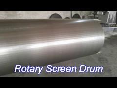 OD 600mm Wedge Wire Rotary Screen Drum Of Stainless Steel For Waste Water