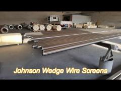 Full Welded Wedge Wire Wound Screen Of Stainless Steel