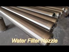 ugello 50㎜ - 200㎜ del filtro da acqua di addolcimento dell'acqua del grado 316L di lunghezza standard
