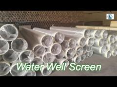 10-3/4 pollici SS304 Water Well Screen con slot # 20