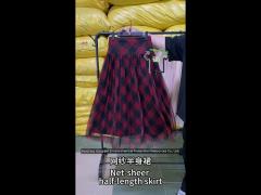 second hand women's mesh skirt mixed fashionable versatile used summer clothing