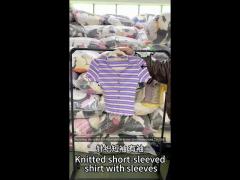 fashionable second hand winter clothing knitted women's slim fit mixed size style