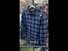 grade a second hand coats used winter check shirts mixed colors for men women