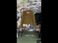warm used winter clothing small fragrance fashion thick used womens winter coats