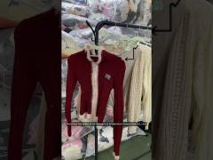 second hand knitted long sleeved thick t shirts used women clothes china wholesale