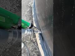 Extrusion Geomembrane Welding Machine Hdpe Hot Wedge Welding Machine