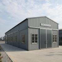 Quality Galvanized / Painted Steel Metal Buildings Versatile Industrial Storage for sale