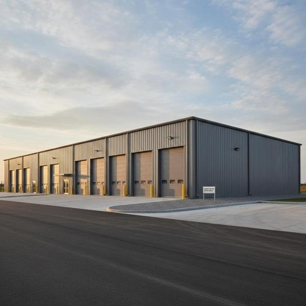 Quality Fire Resistant Commercial Storage Structure Modular Pre Engineered Steel for sale