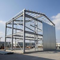 Quality Prefabricated Galvanized Steel Structure Building Durable Industrial Metal for sale