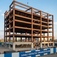 Quality Corrosion Resistant Steel Frame Commercial Building Customizable Durable Steel for sale