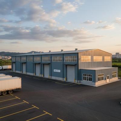 China Bolt Connected Steel Structure Warehouse High Strength 10.9 Grade Assembly Prefab Metal Building Quick Install for sale