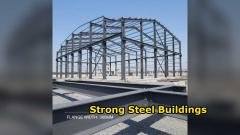 Steel Building Blast Painted Galvanized