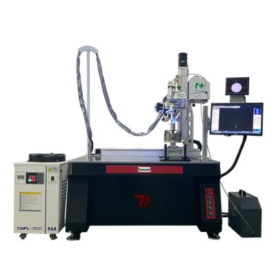 China Op maat gemaakte 5-assige automatische vezellasersweismachine voor roestvrij staal driewegpijp Tee-pijp for sale