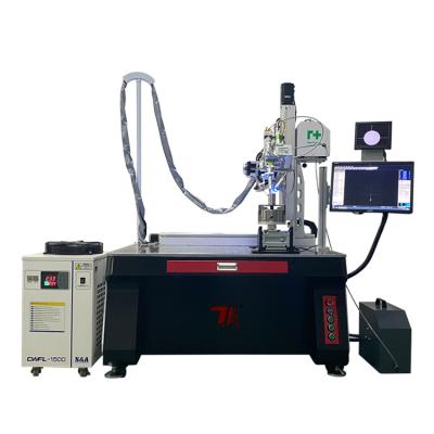 China Custom 5 Axis Automatic Fiber Laser Welding Machine for Stainless Steel Three-way Pipe Tee Pipe for sale