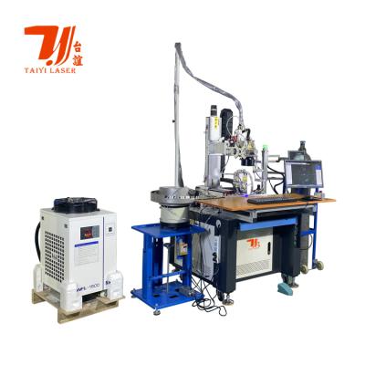 China Customized 1500W Automatic Laser Welding Machine of Sink Clamp Welding for sale