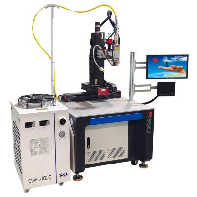 China High Precision Custom Spatula Automatic Welding Machine for Laser Welding Spoons 1000*920*1750MM for sale