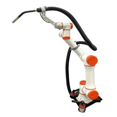 China Máquina de soldadura a laser MIG de alta velocidade compacta tipo 6 eixo cobot industrial colaborativo com robô à venda