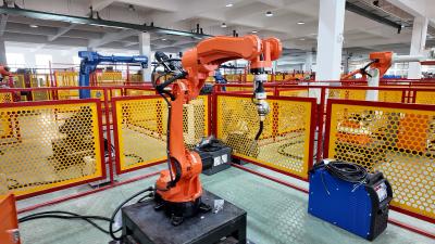 China 6 Axis Robot Arm Máquina de corte a laser 3D automática de fibra para lâmpadas de aço inoxidável à venda