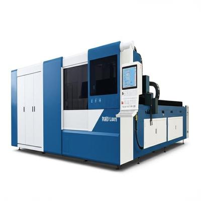 China 6000W Fiber Laser Cutter with Pallet Changer for Continuous Production for sale
