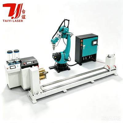 China CNC Robot Laser Cladding Machine with Feeding System for Metal Surface Strengthening for sale
