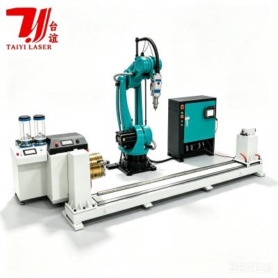 China Portable Mobile Laser Cladding Robot System for On-Site Shaft and Mold Repair for sale