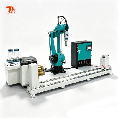 China High Speed Laser Cladding Robot with 6-Axis Arm for H13 and Molds Die Surface Treatment for sale
