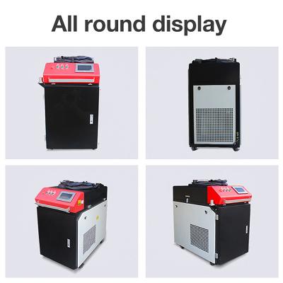 China Canton Fair Promotion 1000W 1500W 2000W 3000W Metal Rust Removal Paint Coating Oil Handheld Laser Cleaning Machine for sale