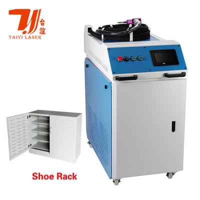 中国 キャントンフェアプロモーション ポータブルハンドヘルドファイバーレーザー溶接機 1000W 1500W 2000W 3000W 販売のため