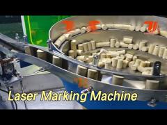 Automatic CO2 Laser Marking Machine Engraving For Wine Wood Cork