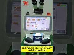 Máquina de soldadura Desktop portátil do laser de 60W YAG para a joia