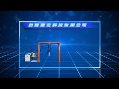 Automatic Metal Fiber Laser Cutting Machine 6 Axis Robot Arm System