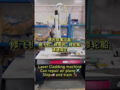 Quick Repair Aircraft Wing Panels Metal Laser Cladding Machine 2000W 3000W