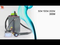 Backpack Type Pulse Fiber Laser Cleaning Machine Portable Handheld Laser Cleaner for Rust P