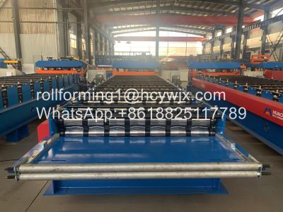 China Hydraulic Cuting Cold Roll Forming Equipment Profile Roofing Making for sale