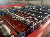 China Long Span Noiseless Double  Layer Roll Forming Machine PLC Control for sale