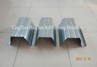 China Steel Floor Decking Sheet Roll Forming Machine / Roll Former for sale