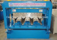 China Steel Floor Decking Sheet Roll Forming Machine / Roll Former for sale