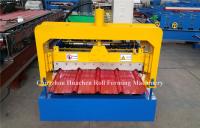 China Trapezoidal Profile Roll Forming Machine With PLC Control System for sale