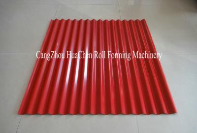 China Corrugated IBR Sheet Roll Forming Machine Precision Within 1.00mm for sale