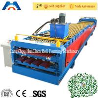 China Siemens PLC Control Double Layer Glazed Roll Forming Machine  For Roof for sale