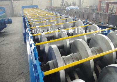 China Floor Deck Panel Floor Deck Roll Forming Machine 28 Stations 12.7x1.85x1.61m for sale