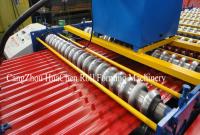 China Durable Double Layer Roll Forming Machine Mitsubishi / Siemens Control System for sale